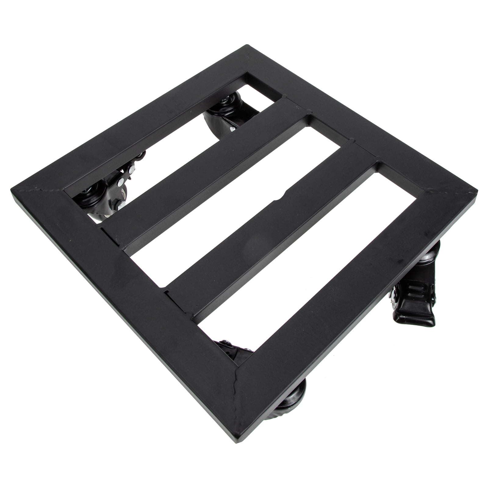 Thickened Movable Iron Flowerpot Stand with Wheels Garden Pots Movable ...