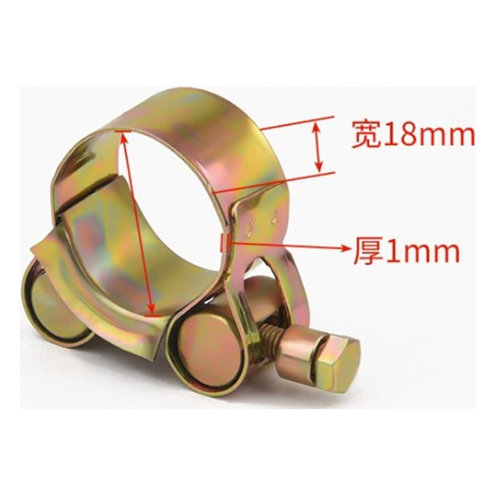 Thickened Pipe Clamp, Heavy Pipe Clamp, Round Widened Fixed Clamp ...