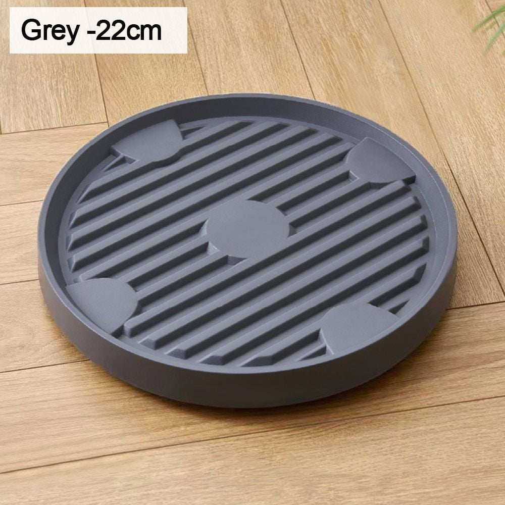 Thickened Plastic Planter Tray with Wheels Removable Garden Plant ...