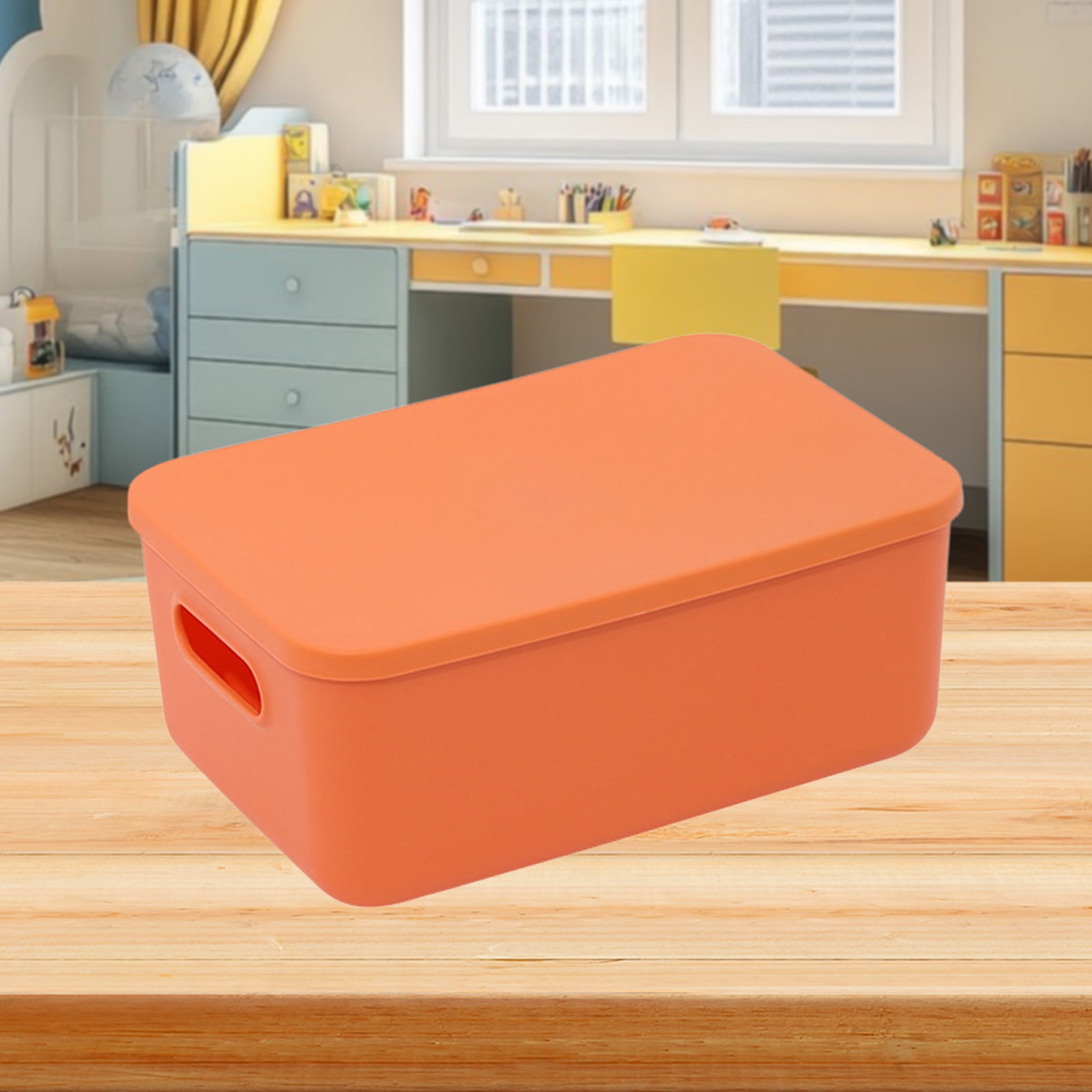 Thickened Plastic Storage Box, Transparent Folding toy Box, Removable ...