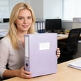 Thickened Polypropylene Document Box with Writable Label, Flexible ...