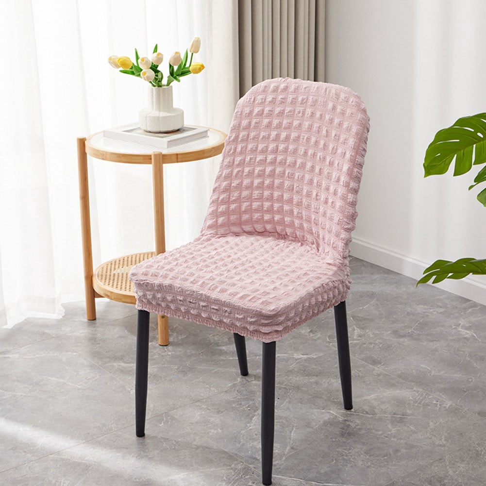 Thickened Seersucker Curved Chair Cover Household Chair Cover Chair ...