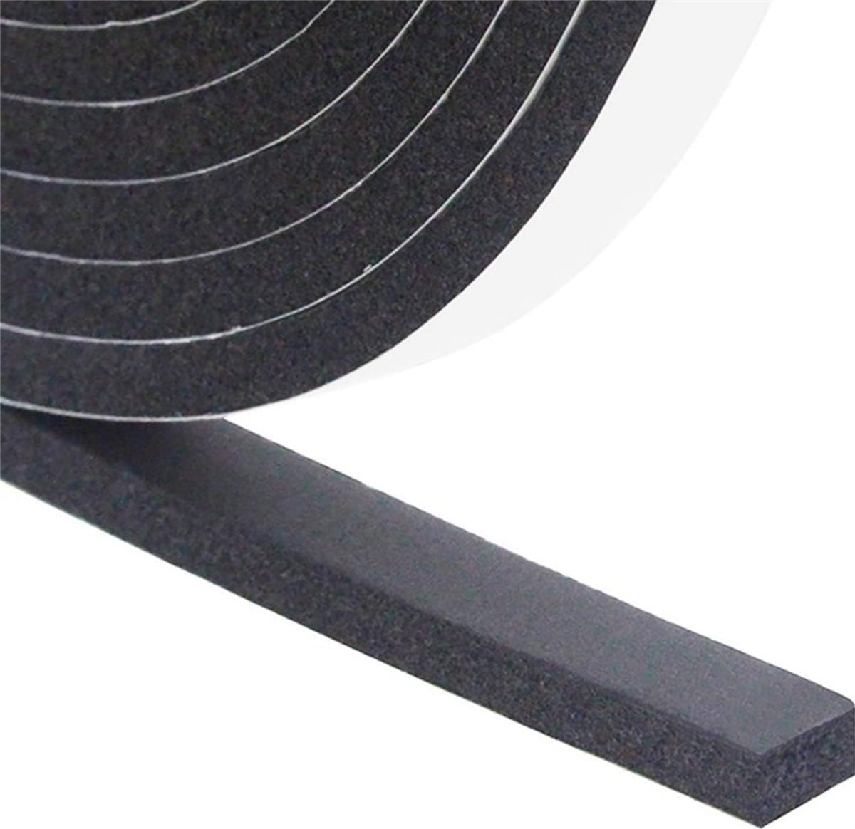 Thickened Self-Adhesive Foam Strips,2 Pcs Foam Strips,Wind-Proof Foam Insulation Strip,Draught ...