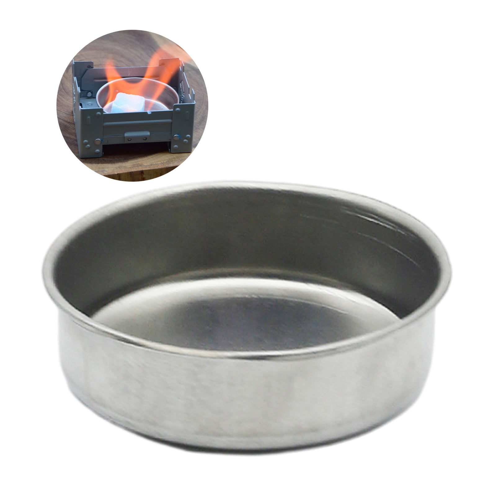 Thickened Solid Fuels Stove Small Backpacking Stove Folding Camp Stove ...