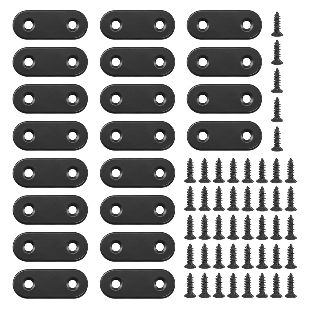 Thickened Steel L Shape Connectors Furniture Fastener Hardware Set for ...