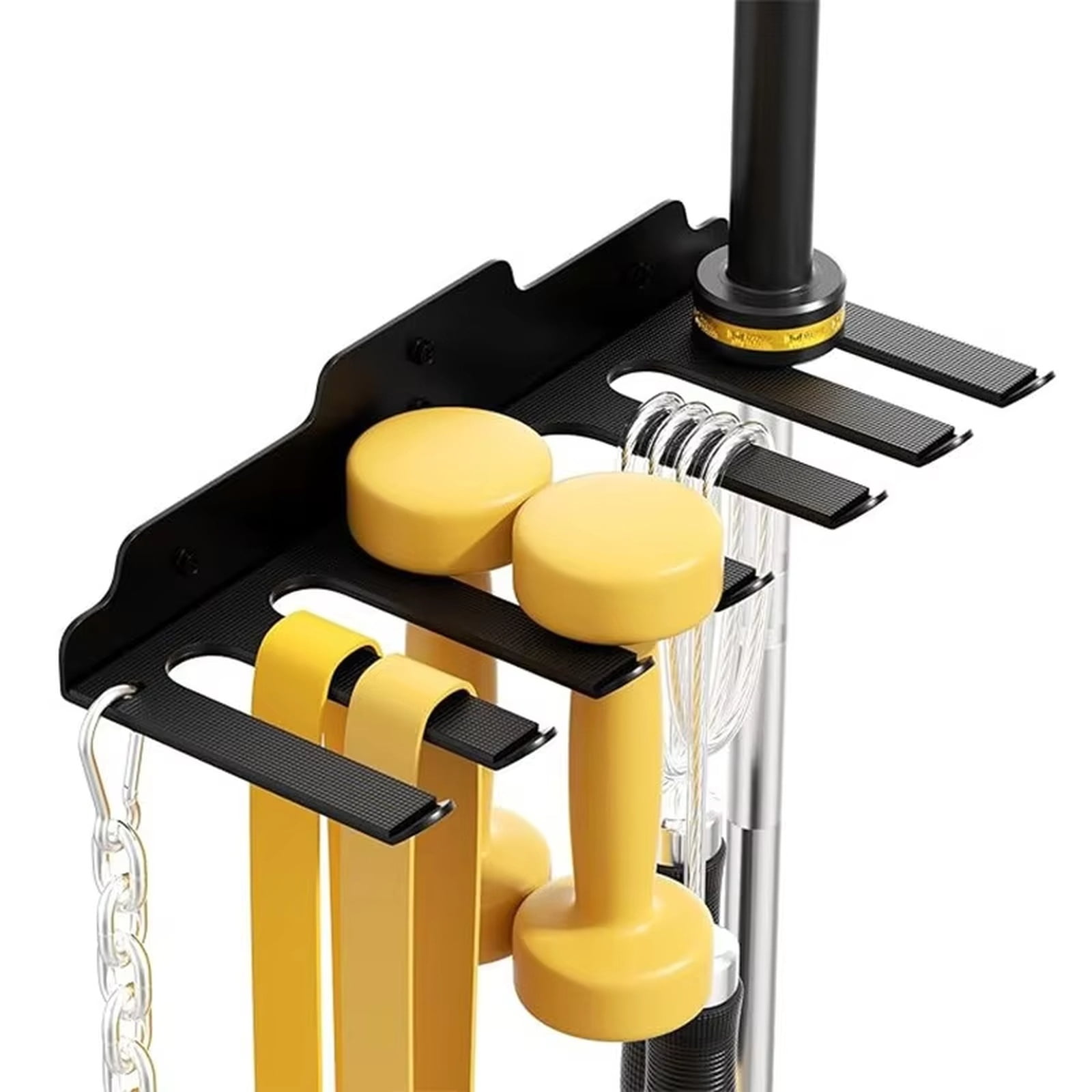 Thickened Steel Wall Mount Baseball Bat Rack,Improved 6-Prong Heavy ...