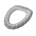 Thickened Toilet Seat Cover Washable Knitted O Shape Bathroom Seat ...