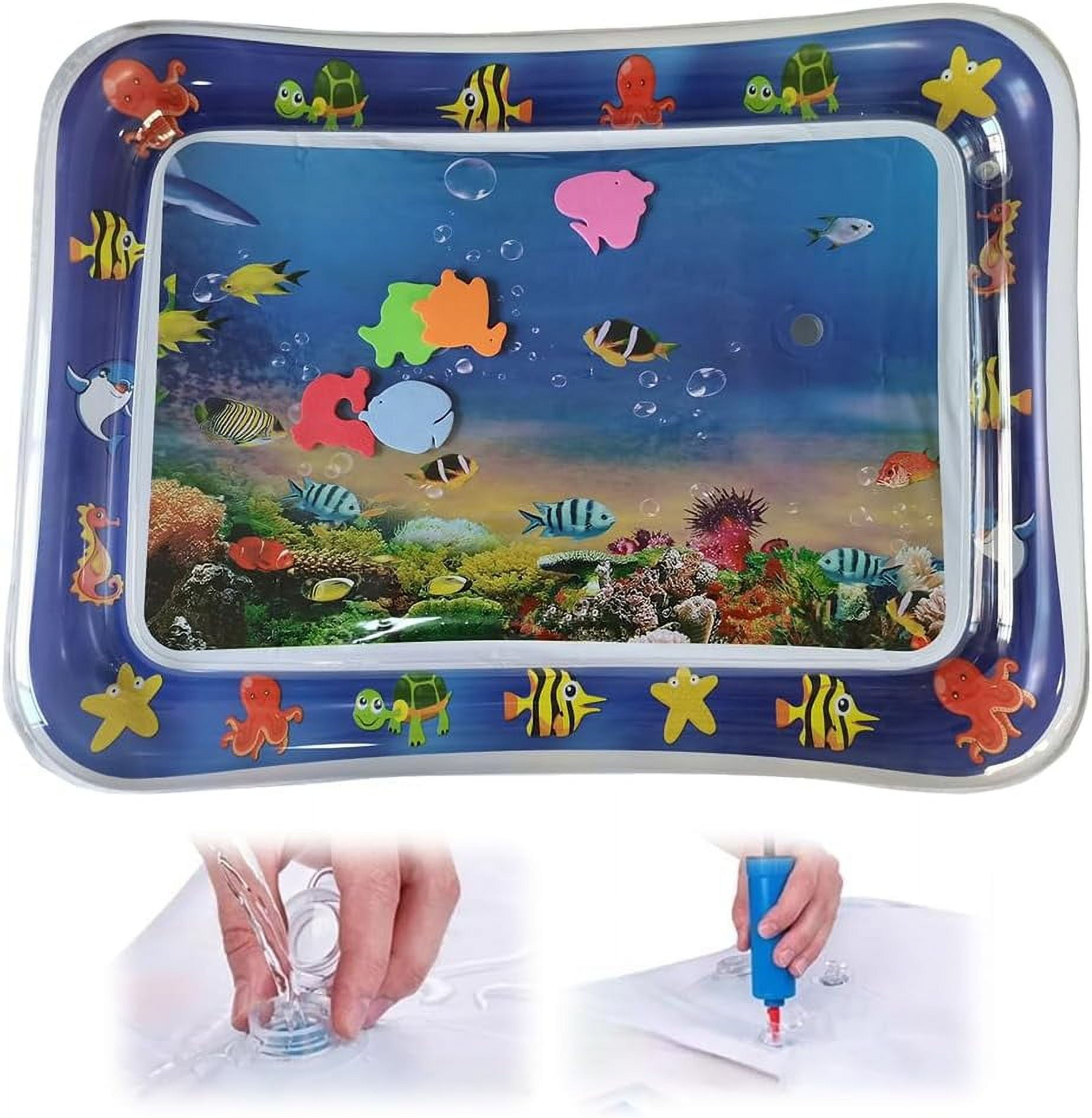 Thickened Water Sensor Play Mat, 2025 Upgrade Water Sensory Playmat ...