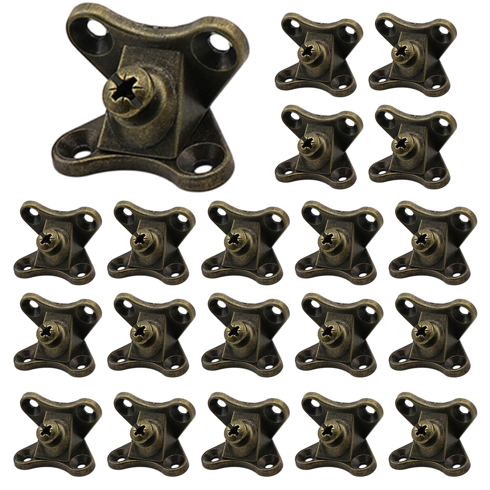 Thickened Zinc Alloy Butterfly Corner Partition Holder Corner Connector ...