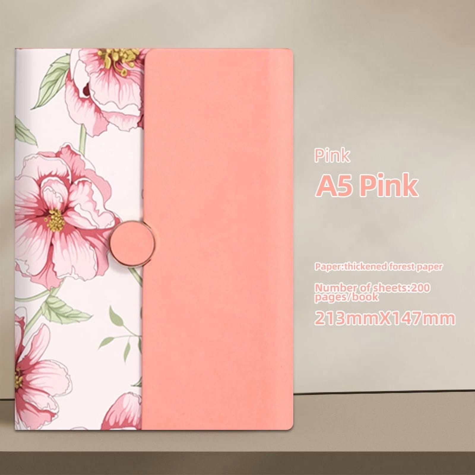 Thickened and upgraded high-end notebook diary (gift box set) A5 retro ...