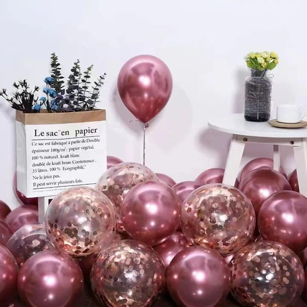 Thickened balloon Birthday Arrangement Holiday decorations The effect ...
