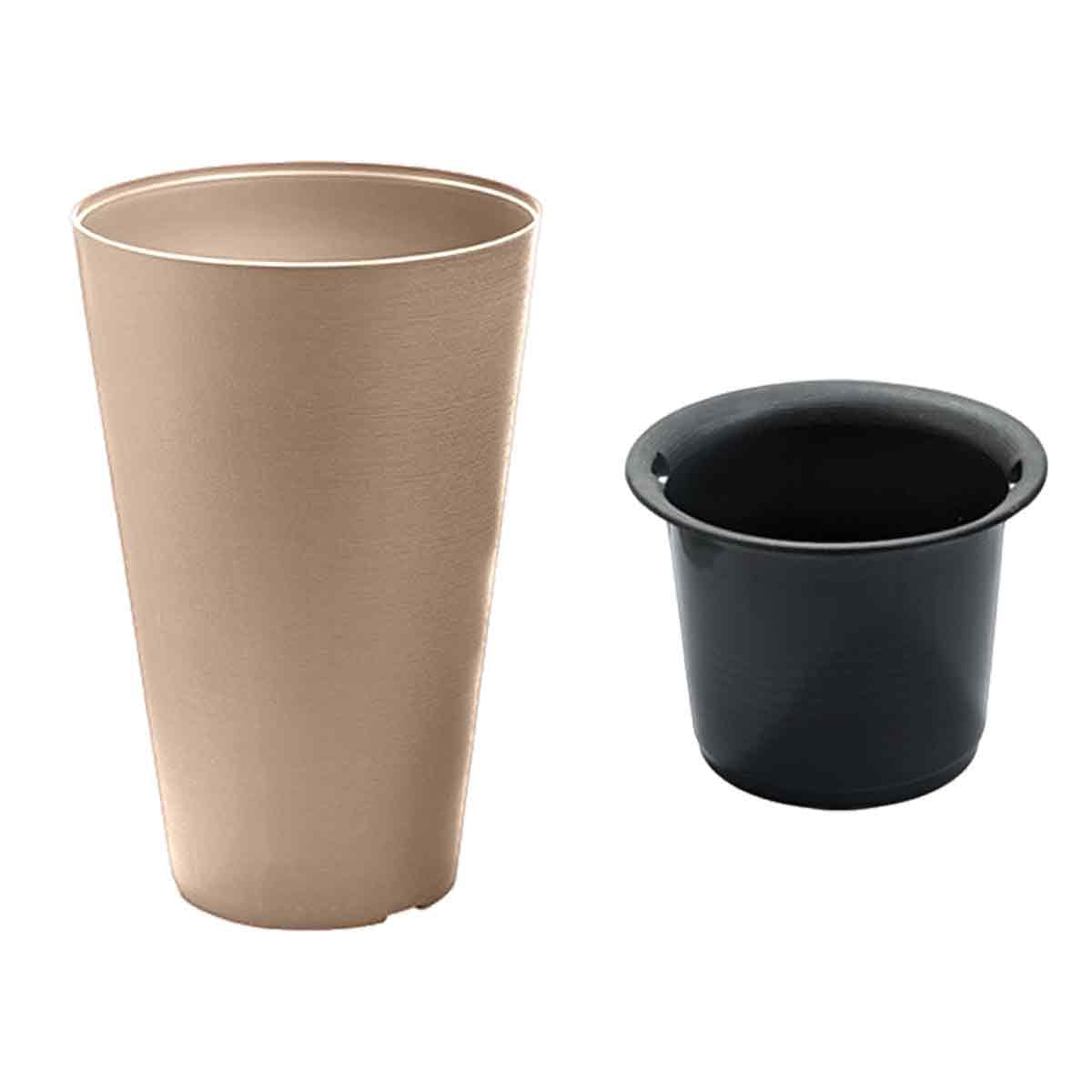 Thickened hydroponic lazy extra large round flower pot simple creative ...
