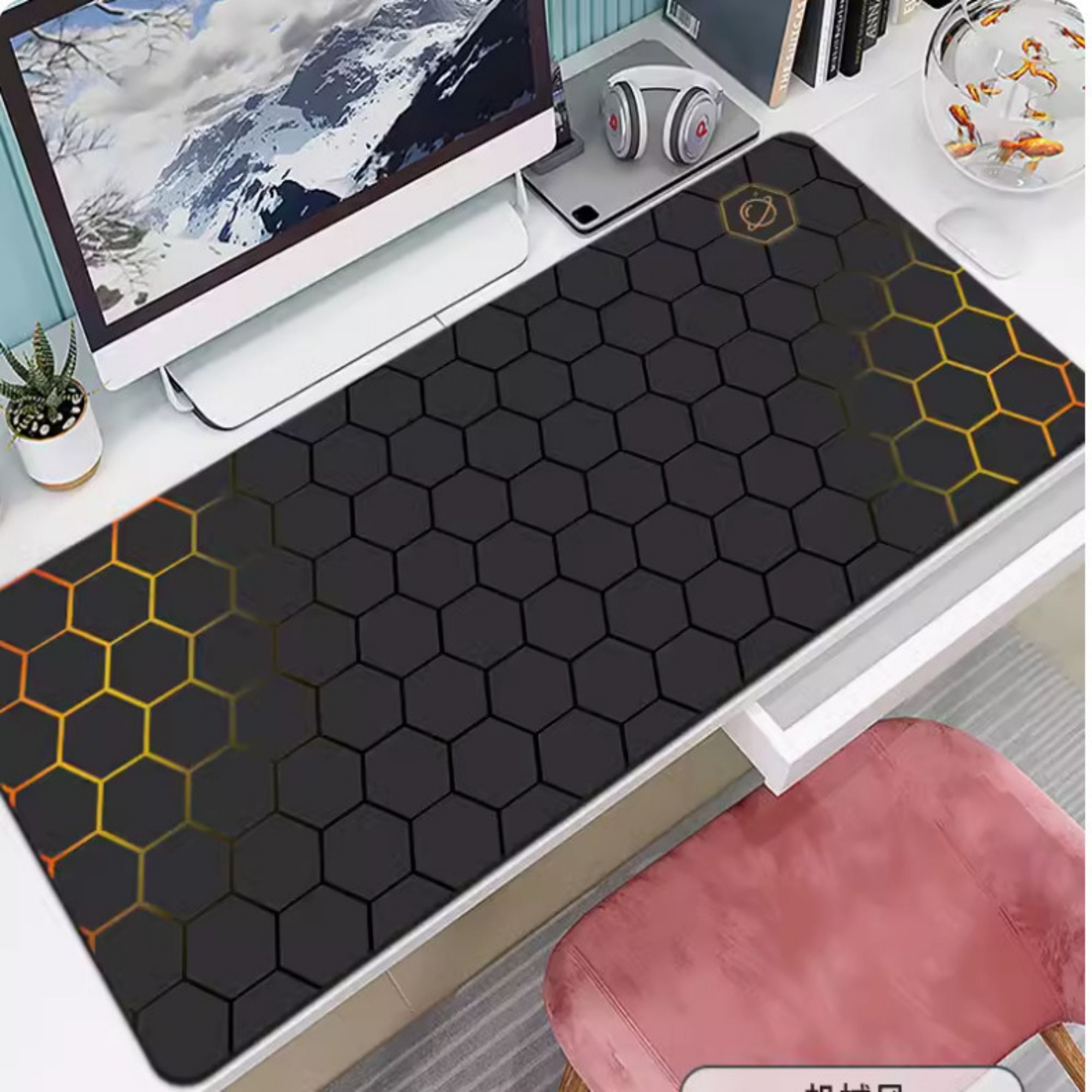Thickened oversized mouse pad for boys and girls gaming gaming keyboard ...