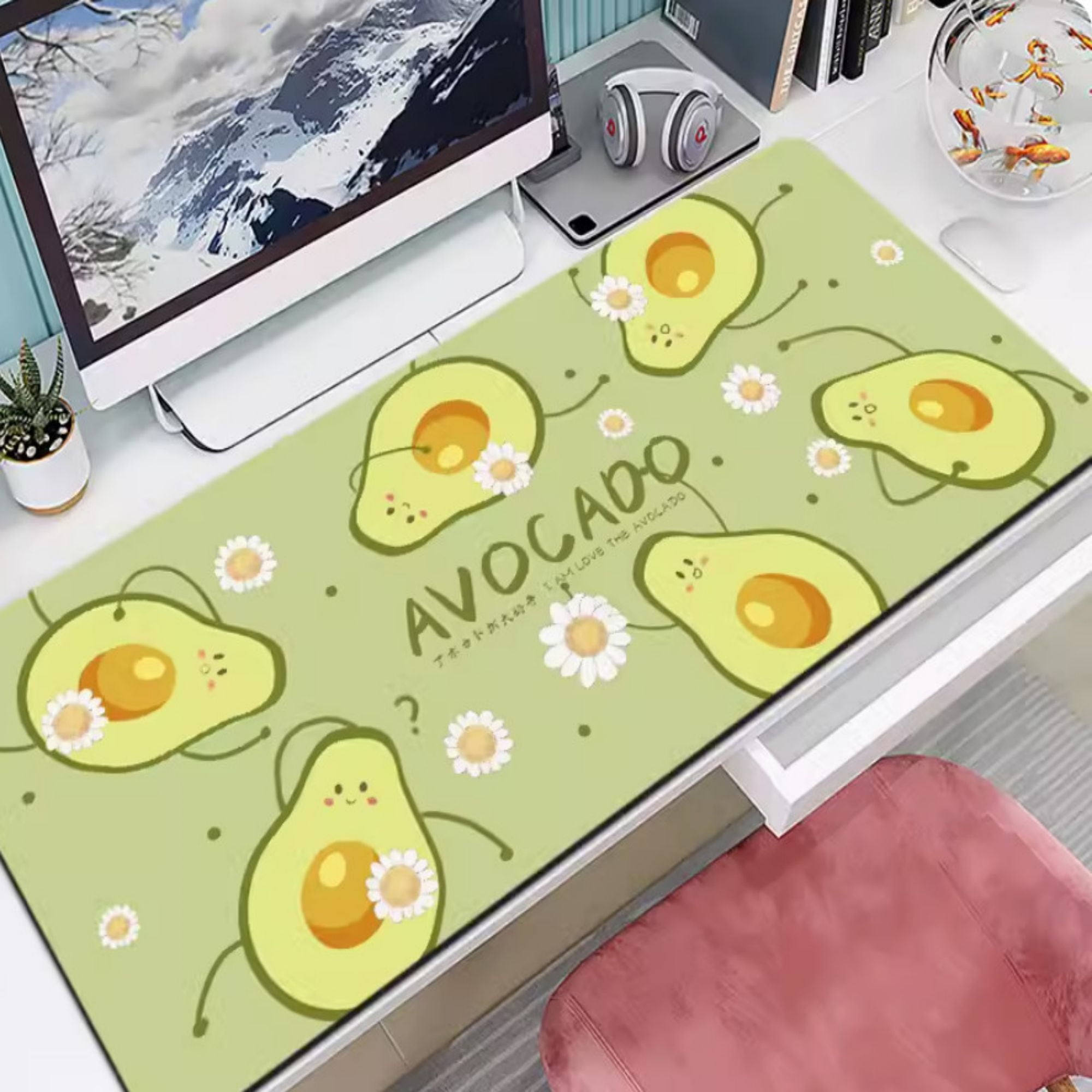 Thickened oversized mouse pad for boys and girls gaming gaming keyboard ...