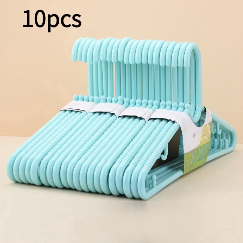 HangSteady Adult Break Resistant Plastic Accessory Clothes Hangers ...