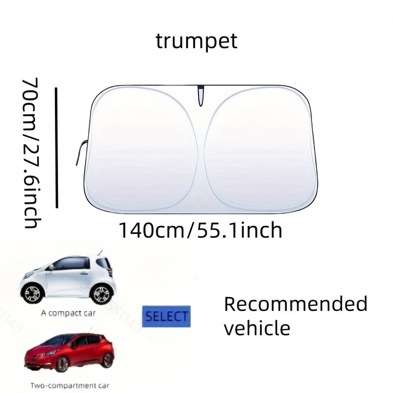 Thickened sunshade Front windshield sunshade for sun protection, heat ...