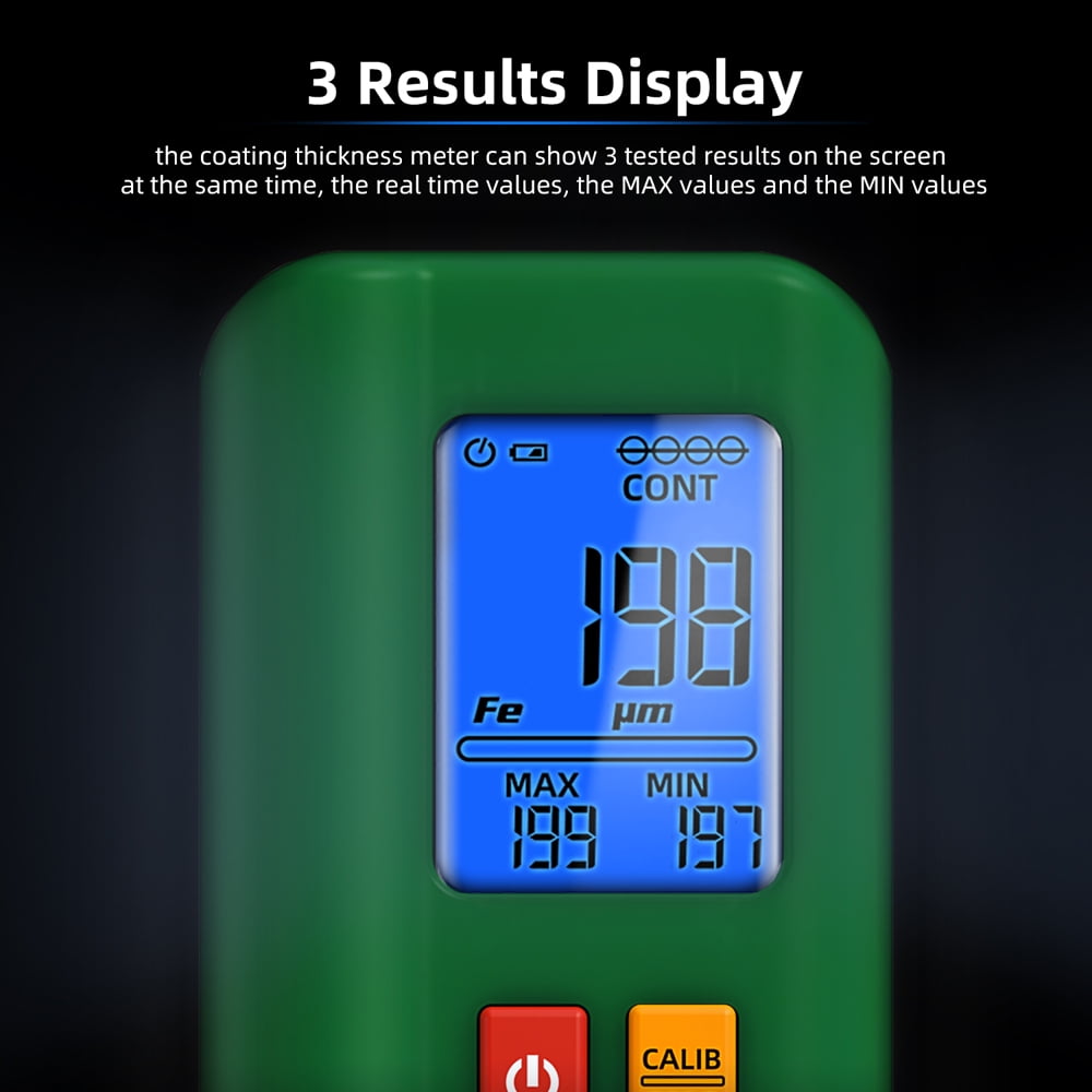 Thickness Gauge,Film Thickness Meter Car Paint Thickness Paint ...