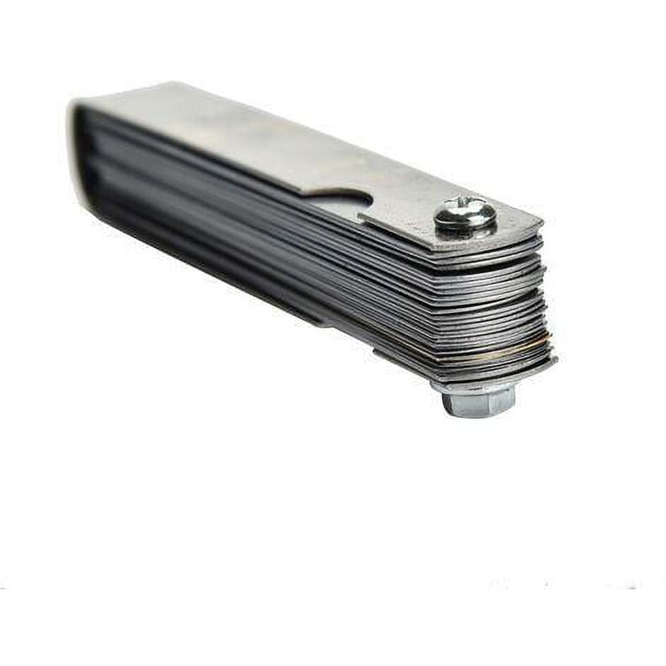 Thickness Gauge, One Set Of Gaskets, 32 Metric/Imperial Marked Blades, Used For Measuring Free ...