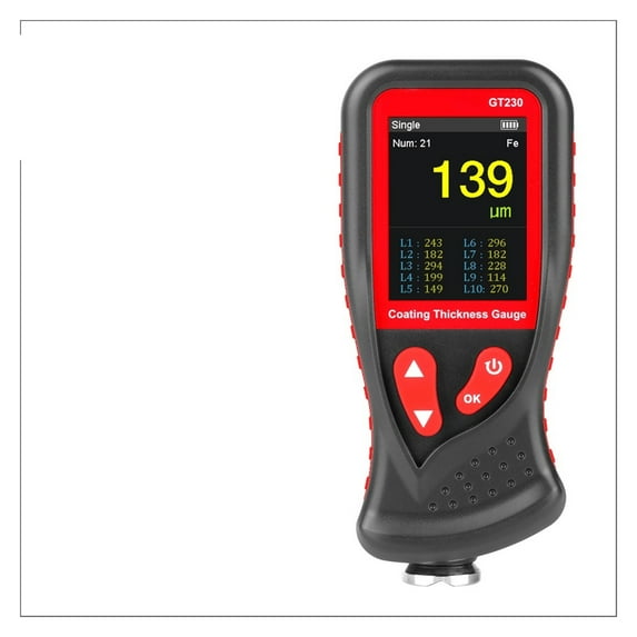 Thickness Gauges Coating Paint Thickness Meter Digital Car Film ...