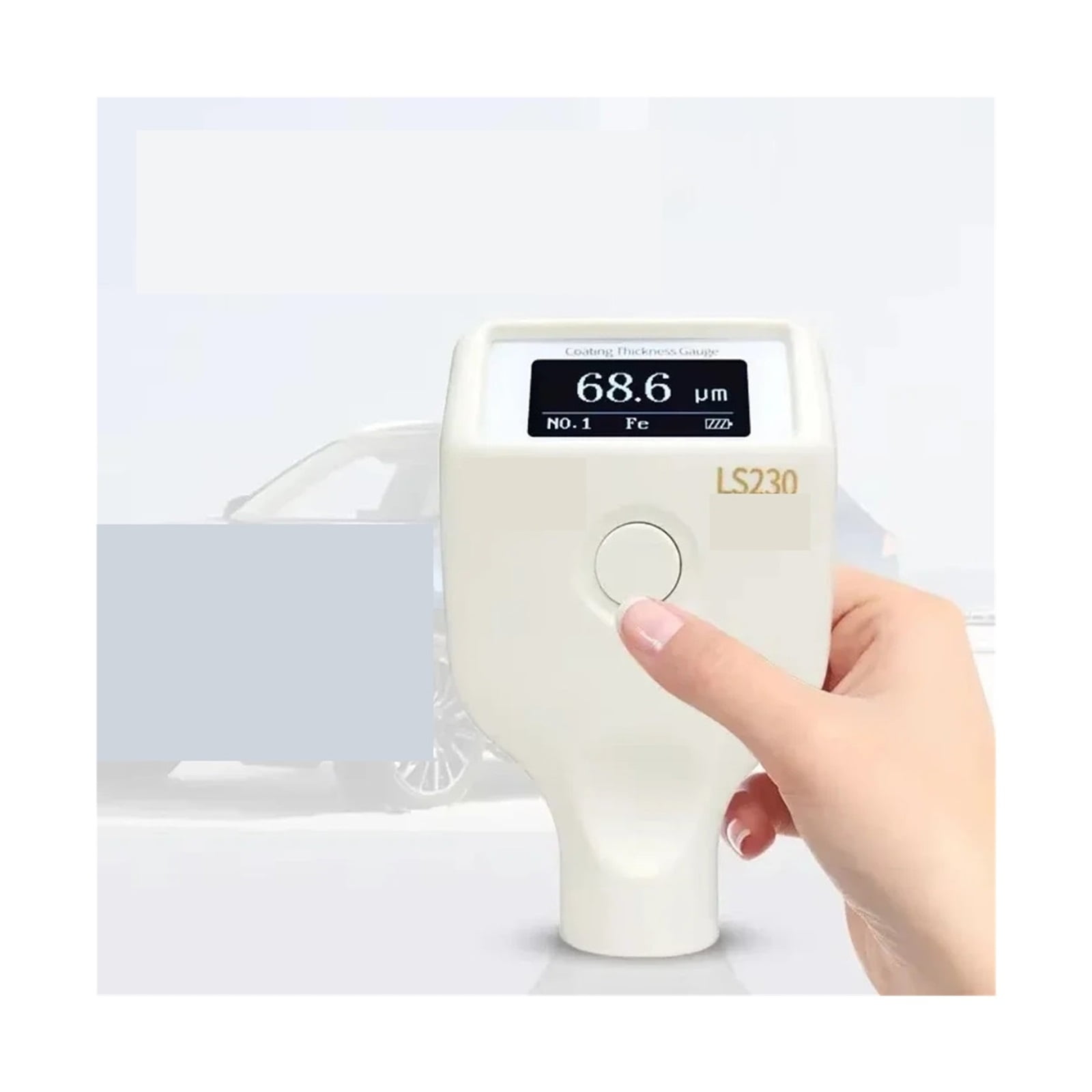 Thickness Measurement Tester 0-3500m Digital Paint Meter Car Inspection ...