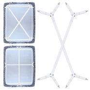 8 PCS Sheet Fasteners Bed Sheet Clips, Elastic Sheet Gripper Mattress ...