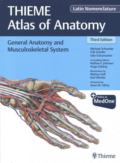 Pre-Owned Thieme Atlas of Anatomy General Anatomy and Musculoskeletal System (Thieme Atlas of ...