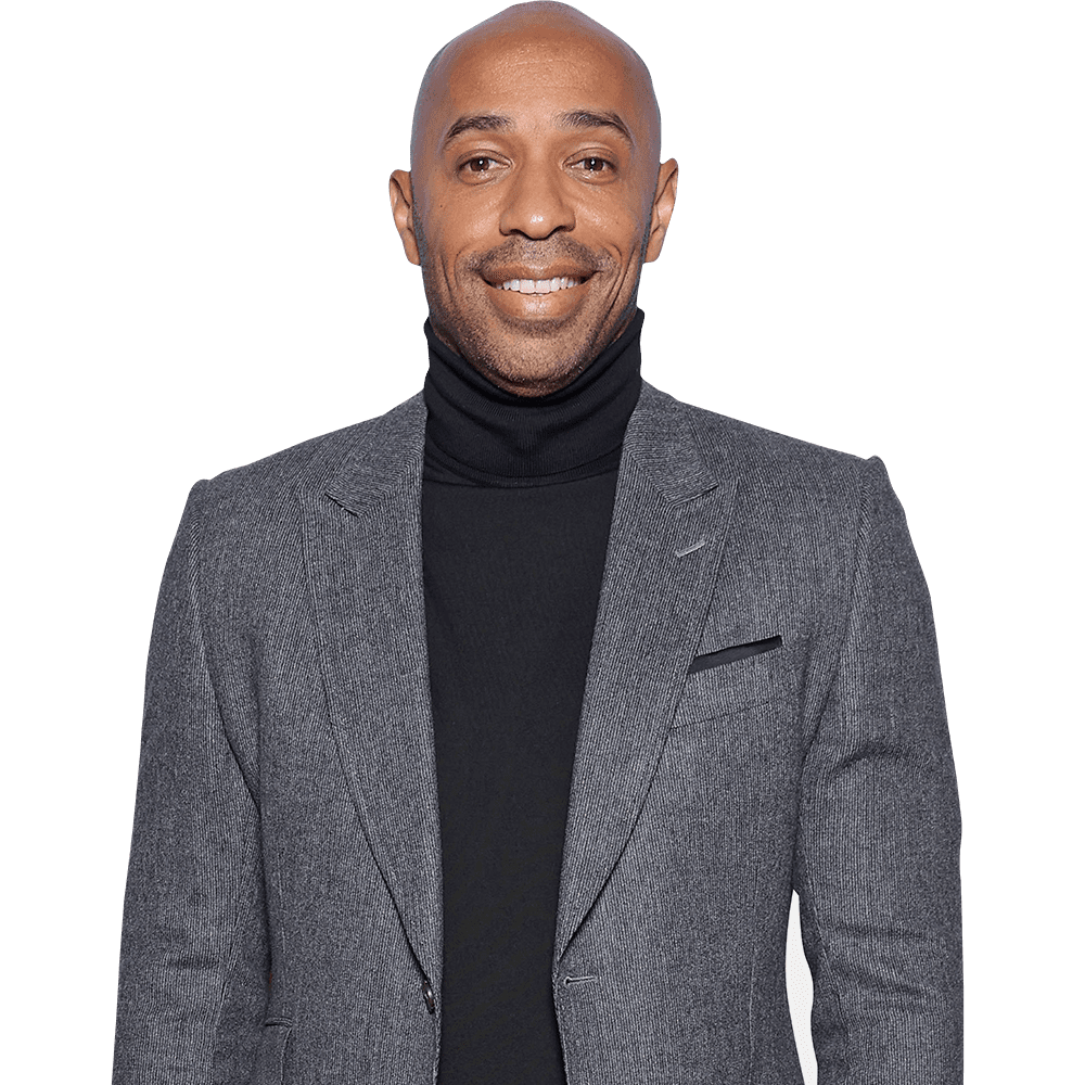 Thierry Henry (Grey Suit) Half Body Buddy Cutout - Walmart.com