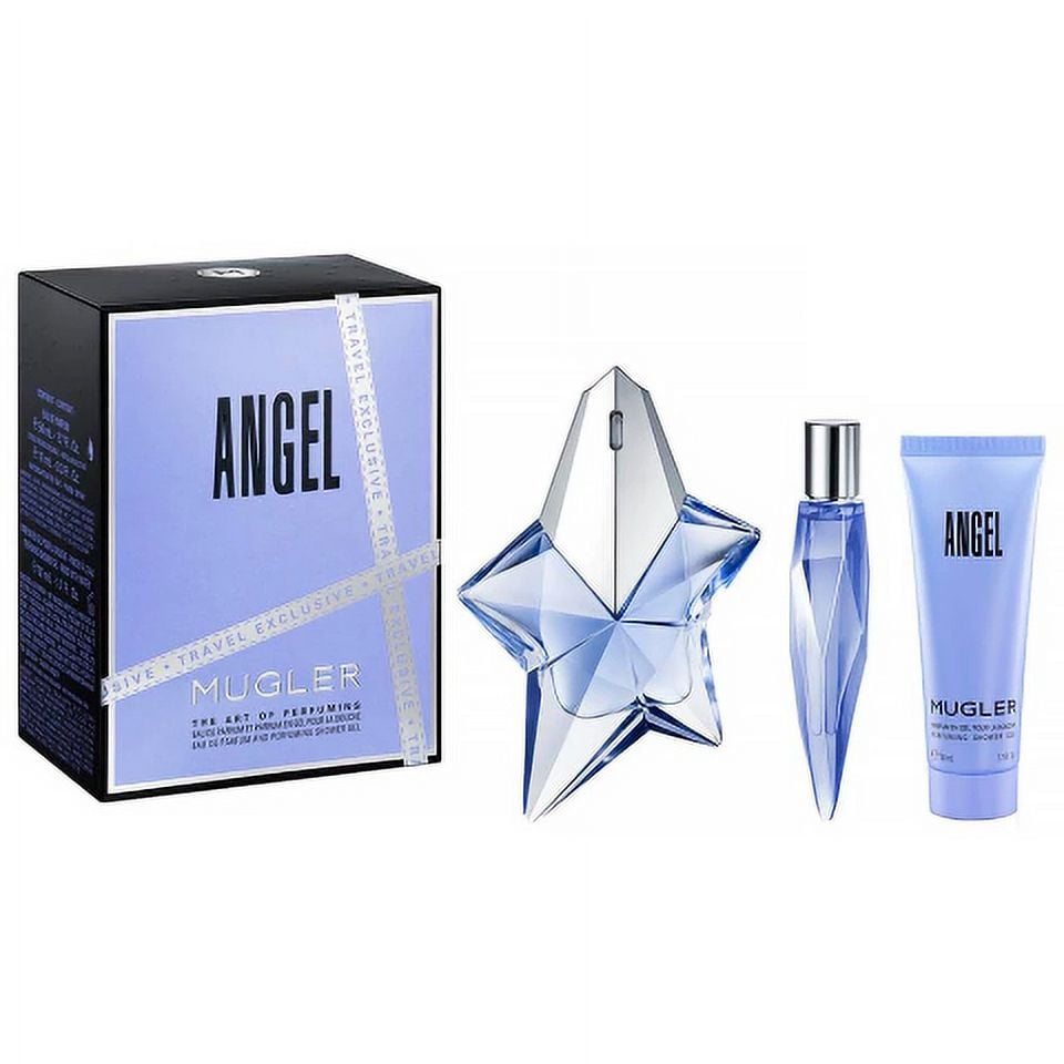Thierry Mugler Angel 3 Piece Gift Set 3 Piece Gift Set With 1.7 Oz ...