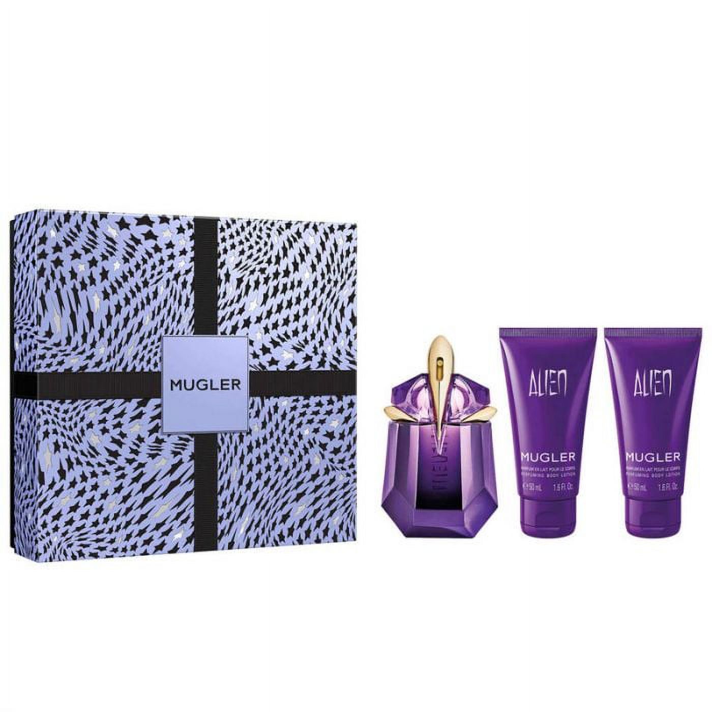 Thierry Mugler Mugler , 3 Pc Gift Set 1oz Alien EDP Spray (Refillable ...