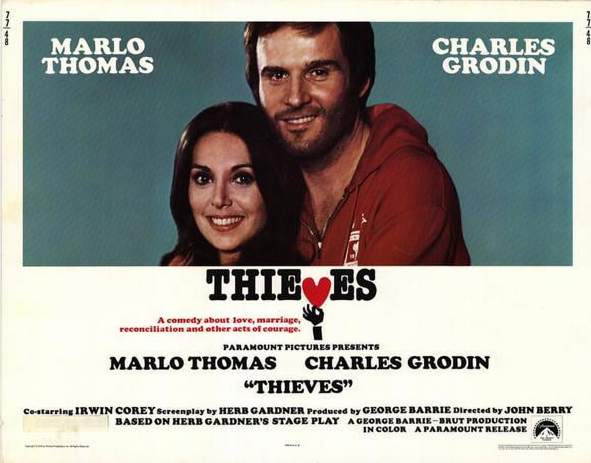 Thieves - movie POSTER (Style A) (11" x 14") (1977) - Walmart.com