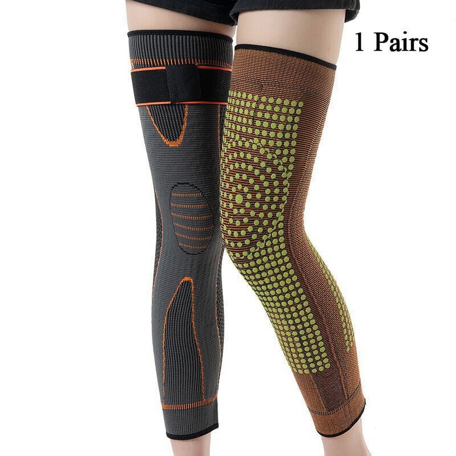 Thigh High Compression Calf Sleeve Stockings Leg Support Pain Relief ...