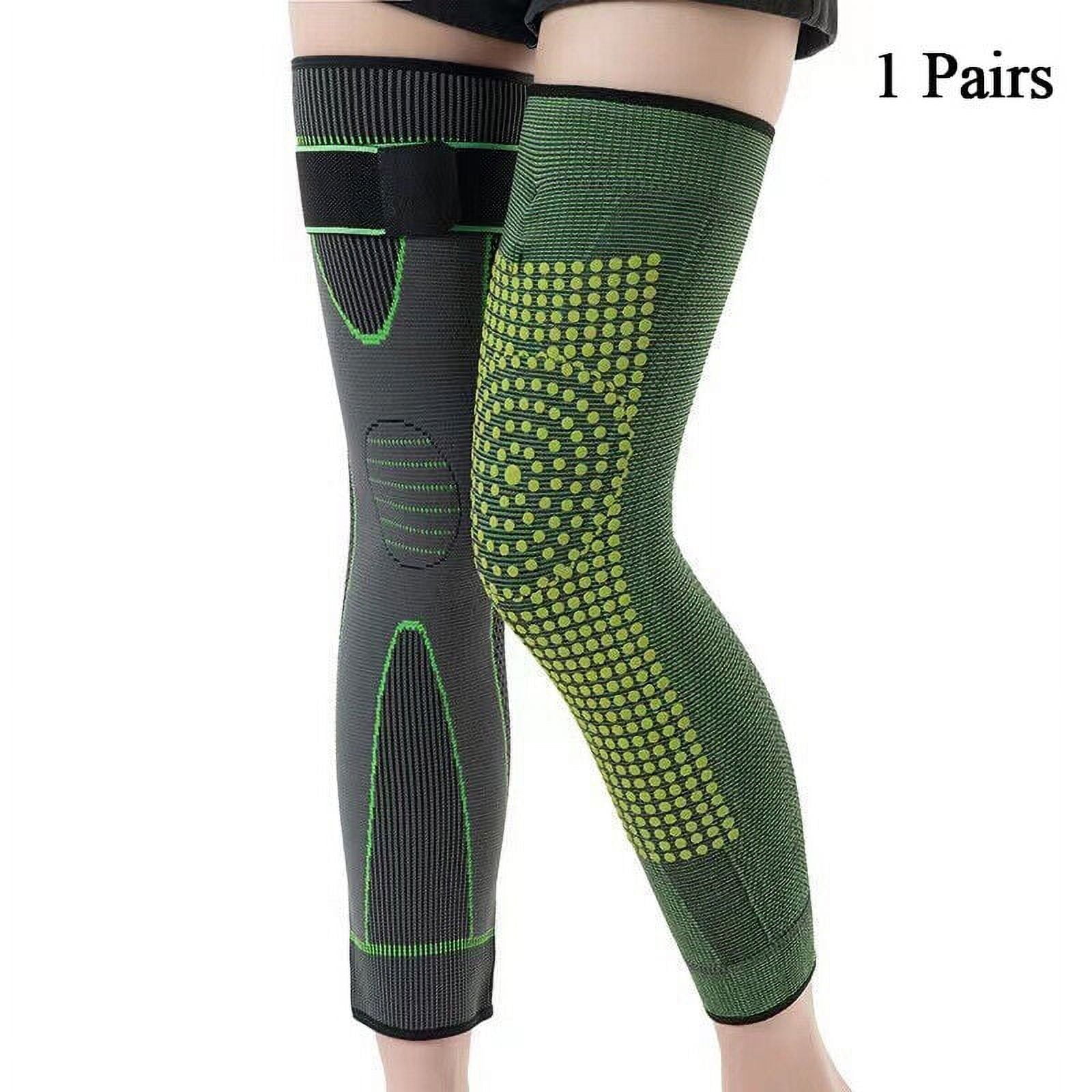 Thigh High Compression Calf Sleeve Stockings Leg Support Pain Relief ...