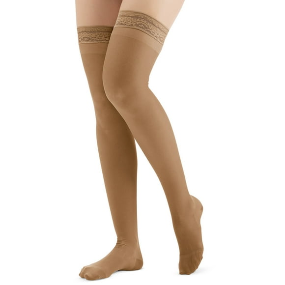 Thigh High Medical Compression Stockings