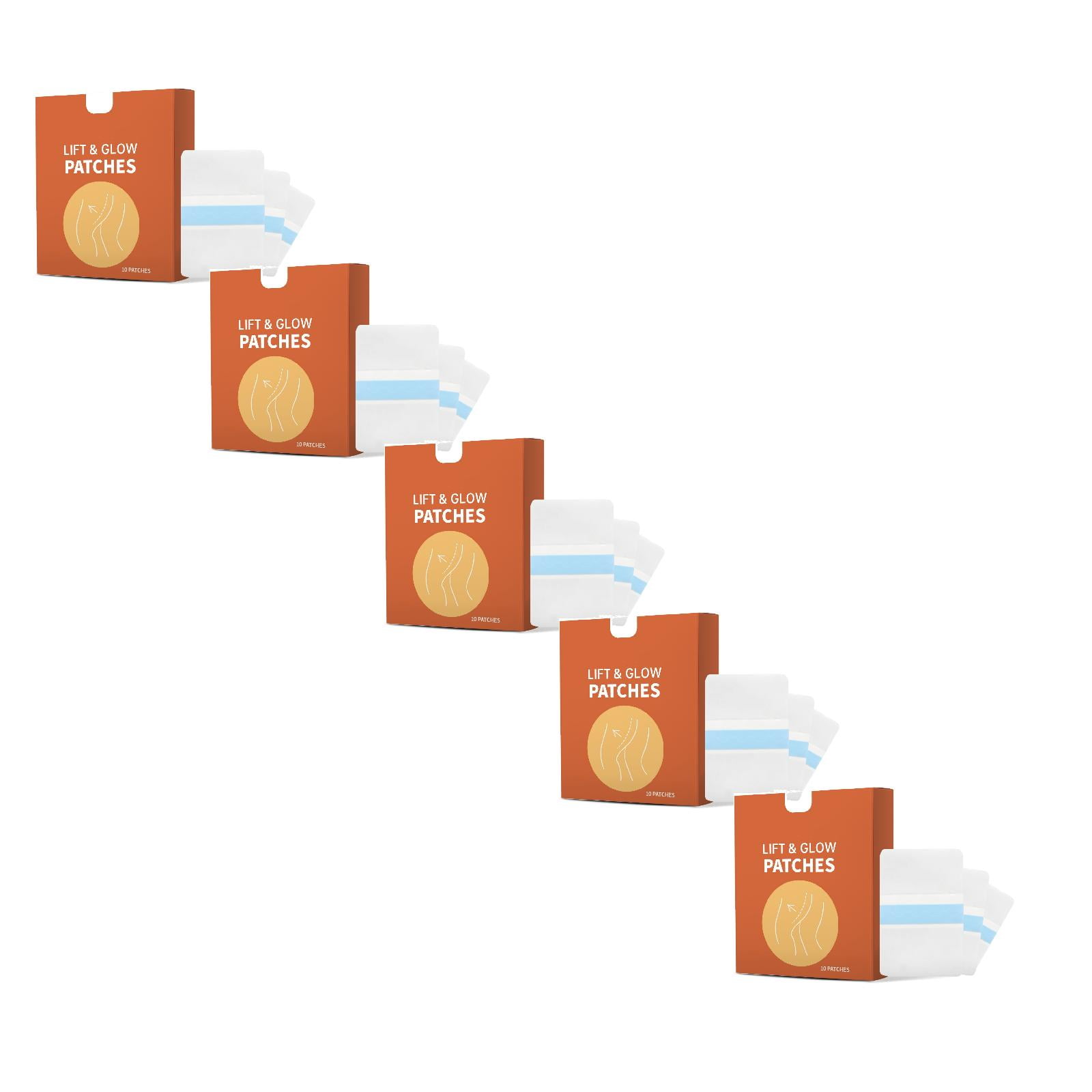 Thigh Lift Tape, Lift&Glow Patch, Thighs Arms Body Tape For Women Sweat ...