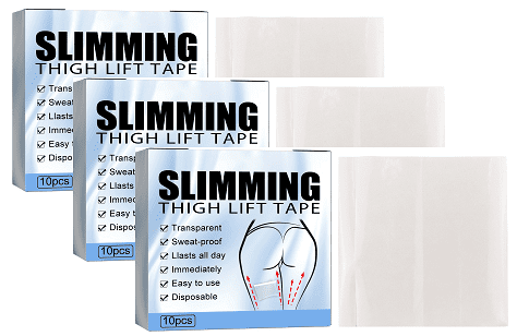 Thigh Lift Tape, Transparent Lifting Bandage Patch for Leg Body Chafing ...