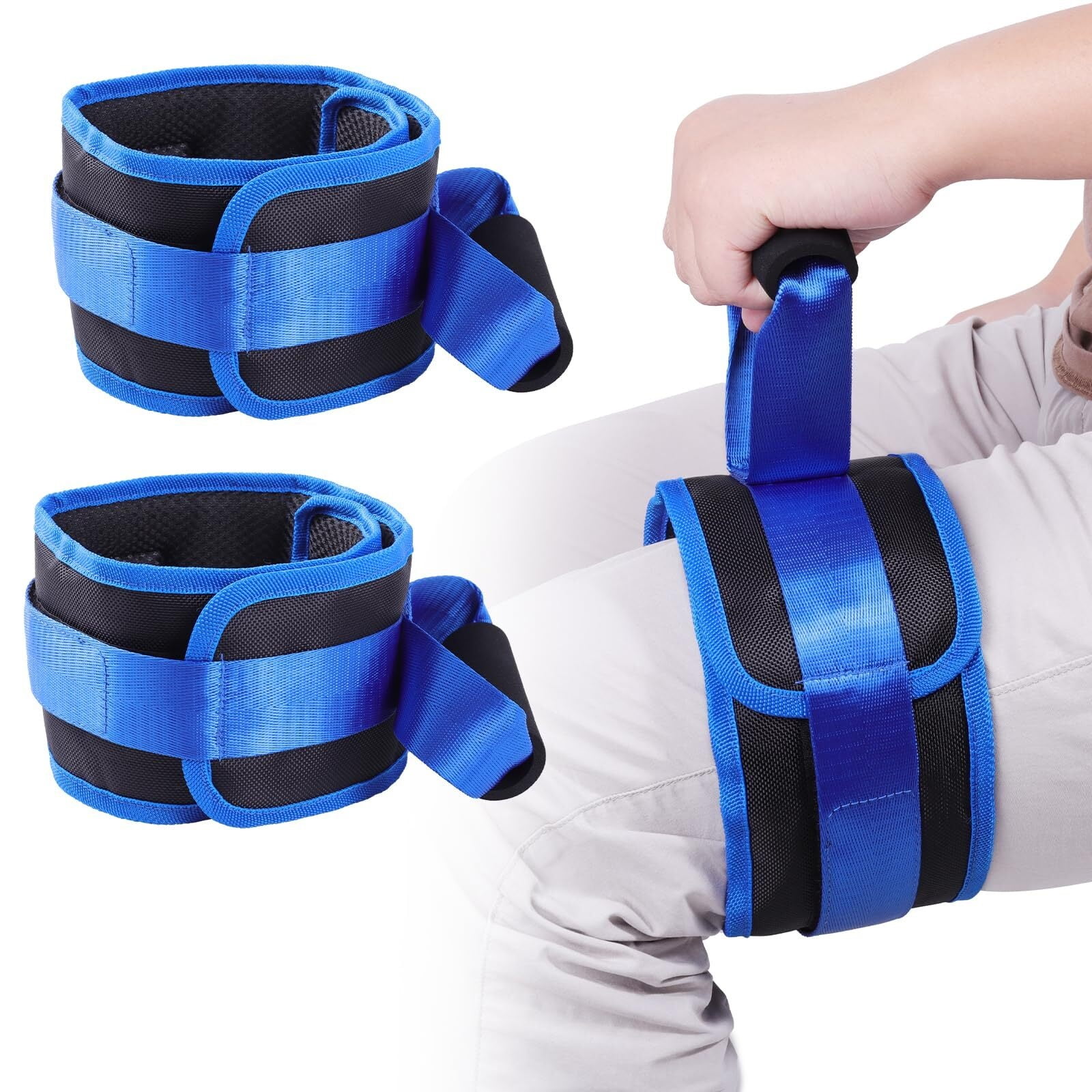 Thigh Lifter Strap (2 Pack),Leg Lifter Strap for Limited Mobility,Pull ...