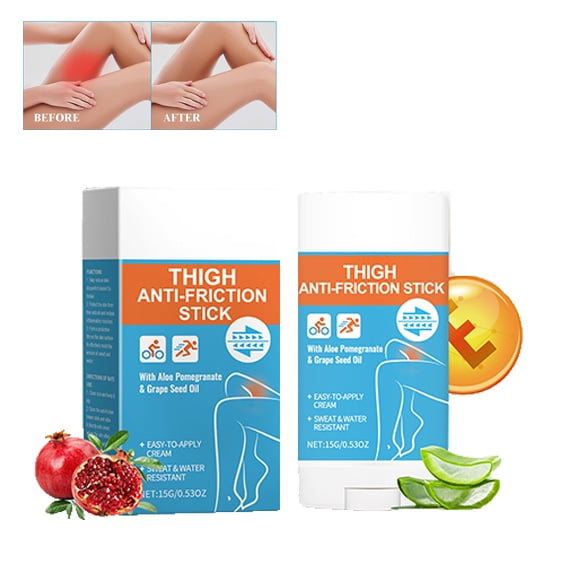 Thigh Rescue Anti-Chafe Stick - Thigh Chafing Prevention, Prevents Skin ...