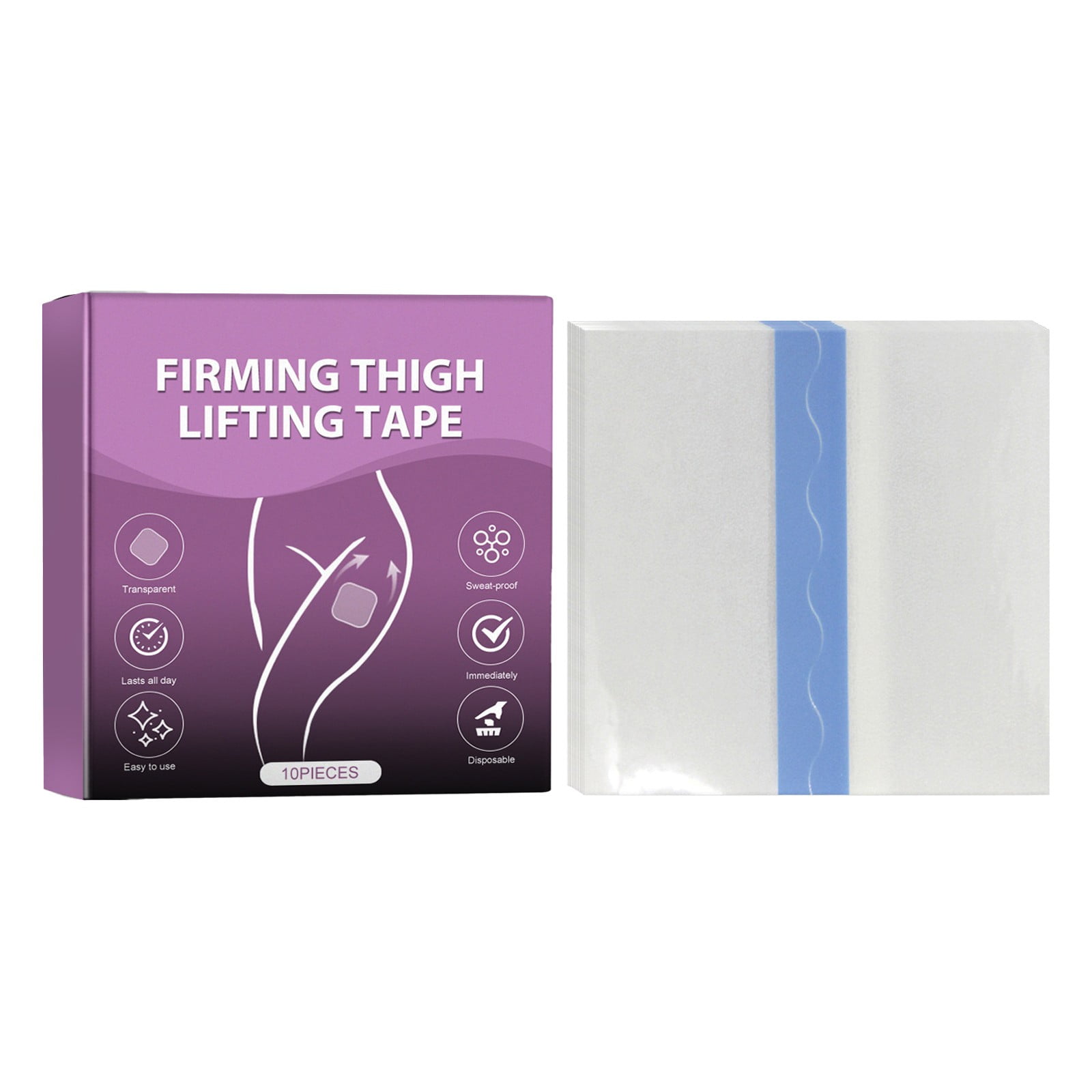 Thigh Tape Transparent Lifting Adhesive Patch for Leg Body Sagging Skin ...