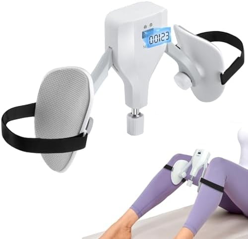 Thigh Trainer 0-110lbs Adjustable Resistance, Kegel Exerciser with ...