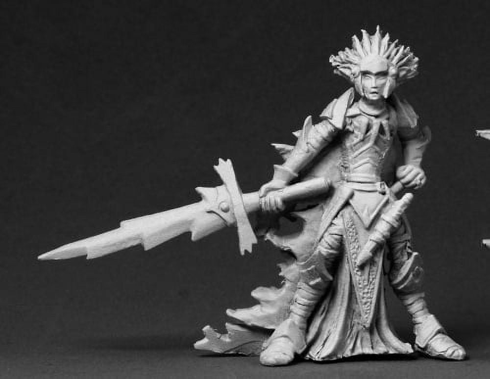 Thilinos Nightflame Dark Elf Miniature 25mm Heroic Scale Dark Heaven ...