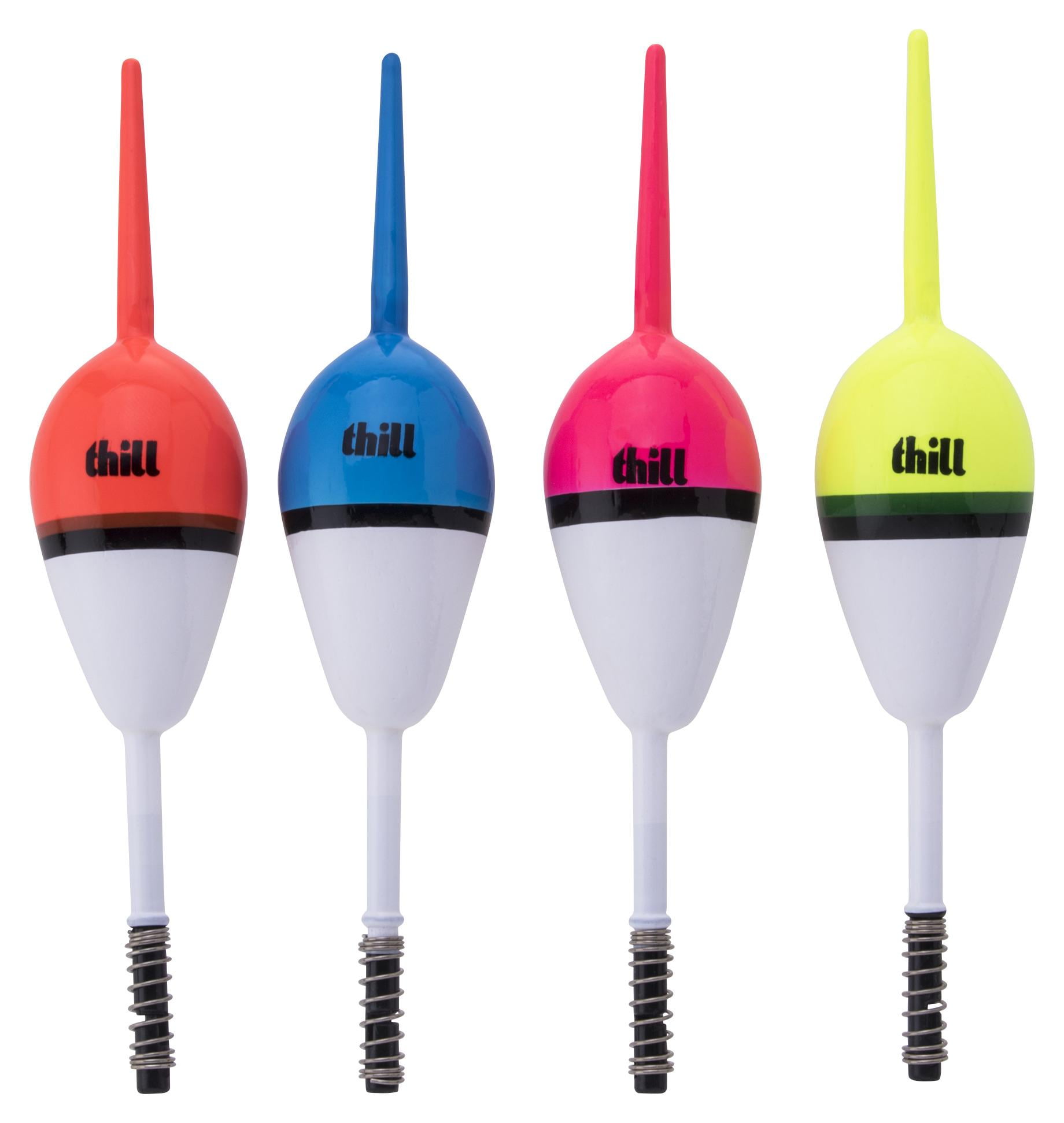 Thill Bubb'l Gum Bobbers 1.125'' Oval Spring 18/box - Walmart.com