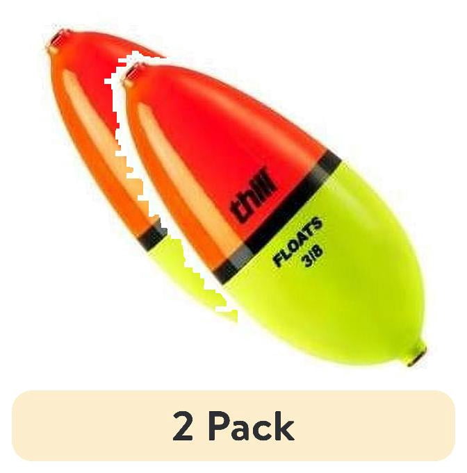 (2 pack) Thill Wobble Bobber Topwater Fishing Float 1/8 oz. Orange ...