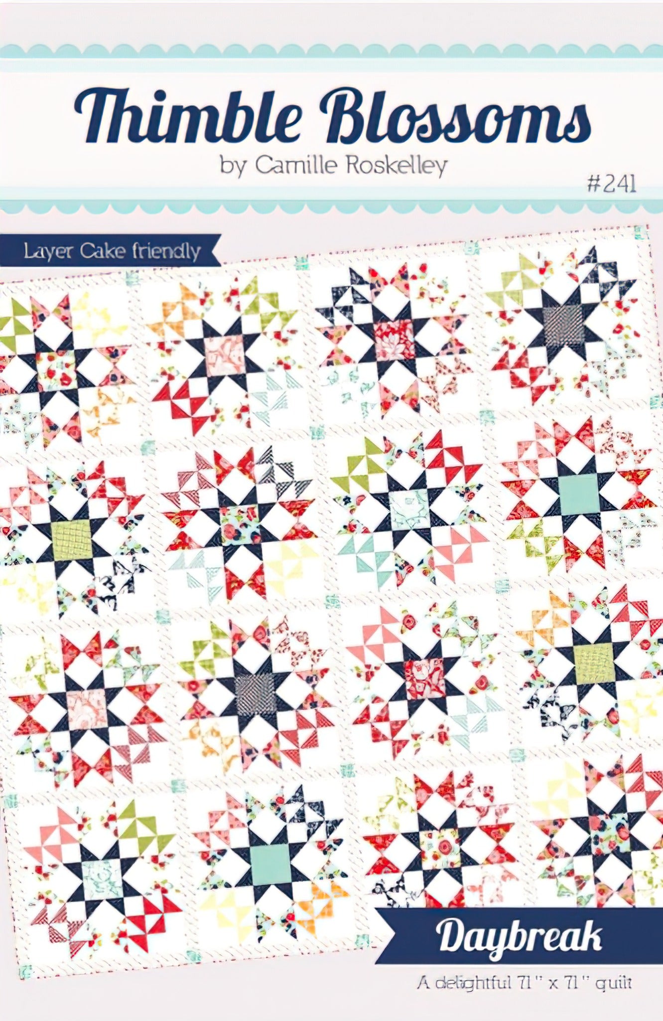 Thimble Blossoms: Daybreak Quilt Pattern #241 - Walmart.com