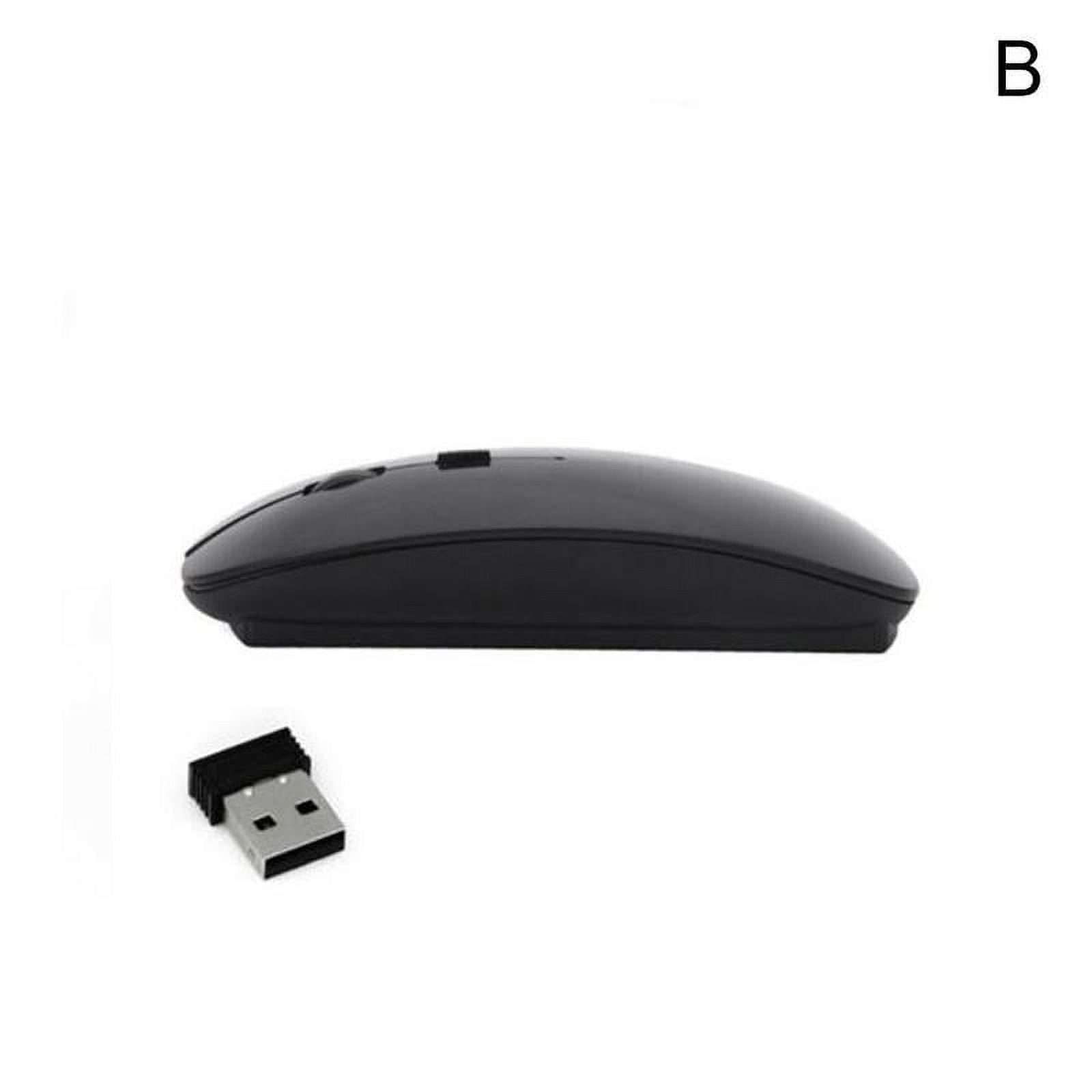 Thin 2.4G Optical Wireless Mouse USB Receiver Mouse Mouses New B2 ...