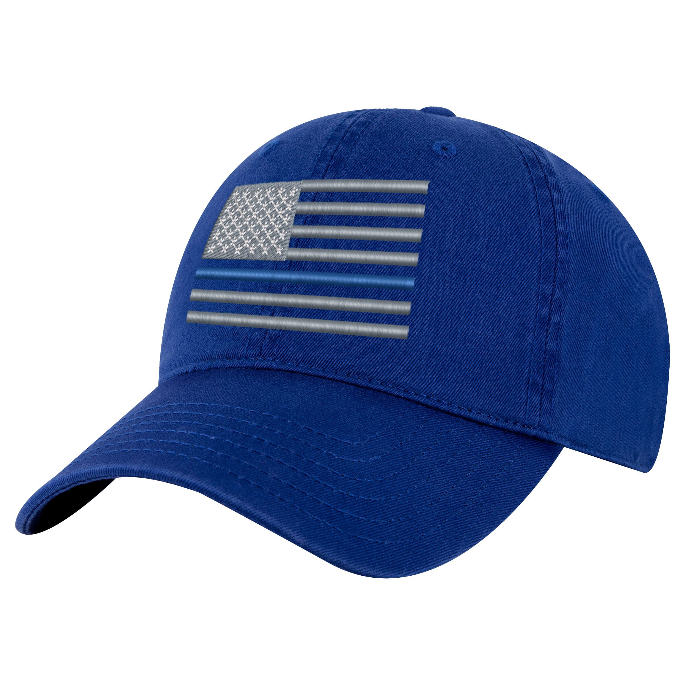 Thin Blue Line Hat – Police Support Cap | Embroidered American Flag ...