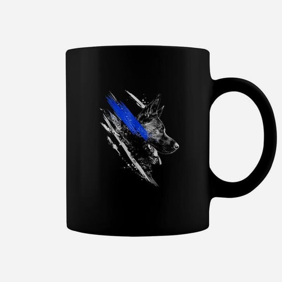 Thin Blue Line K9 Coffee Mug - Walmart.com