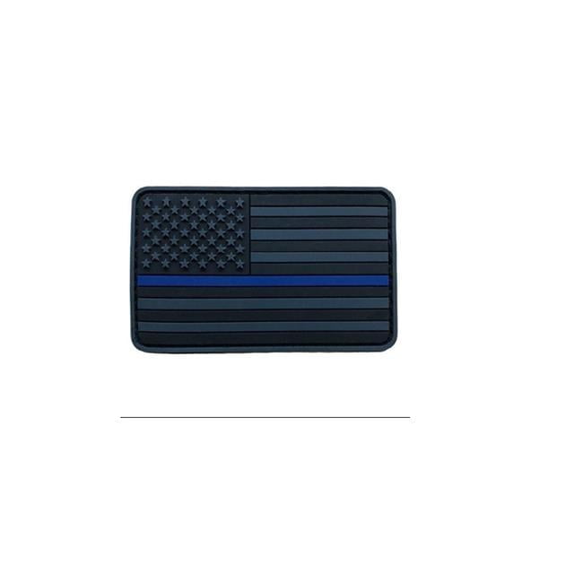 Thin Blue Line TBL-PTC-SUBDUED-PVC-cloth hook and eye Subdued PVC Patch ...