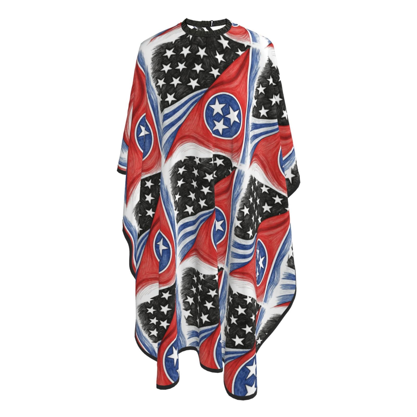 Thin Blue Line Tennessee Flag Hair Cutting Cape 66" x 55" Salon Cape ...