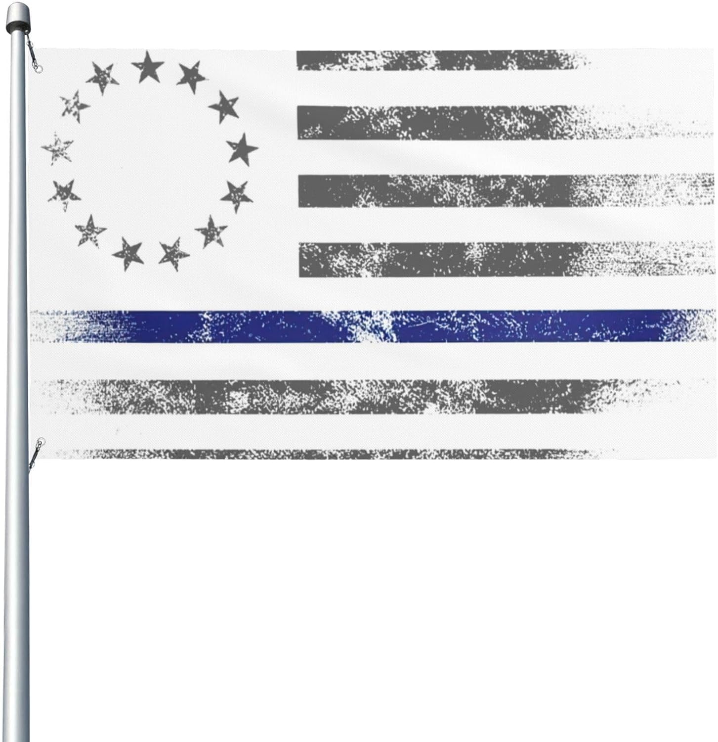 Thin Blue Line Vintage Betsy Ross Flags Garden Home Flag House Flags ...