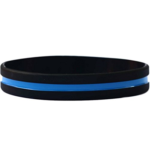 Thin Blue Line Wristband - Your Choice of Size - Walmart.com